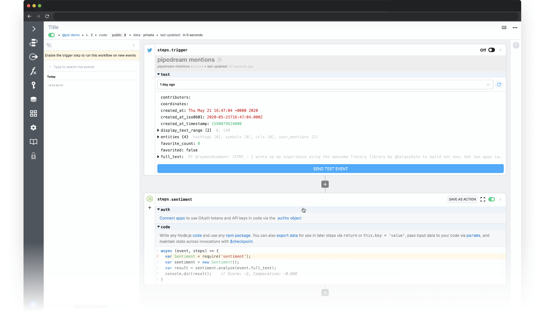 Webinar Started - Pipedream