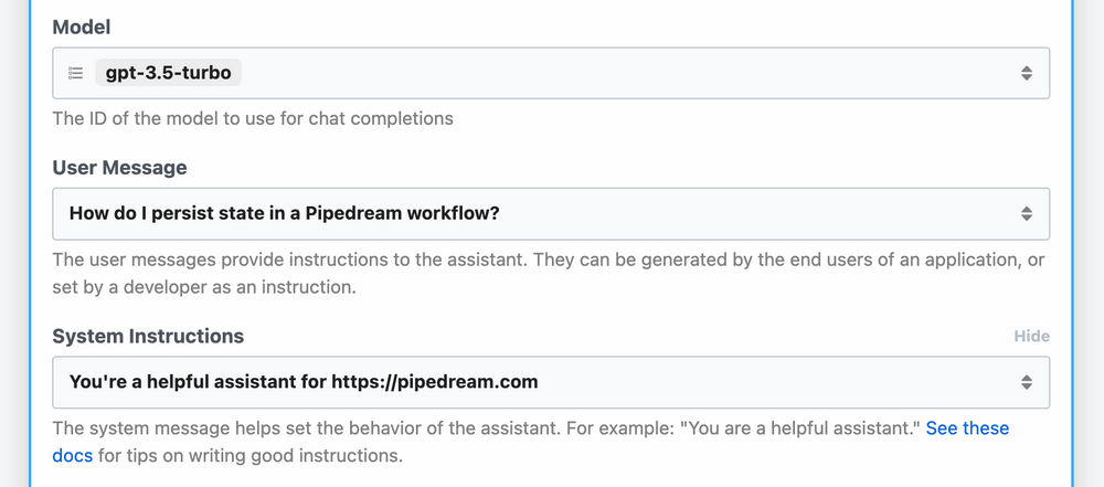 Integrate ChatGPT with 1,000 other apps